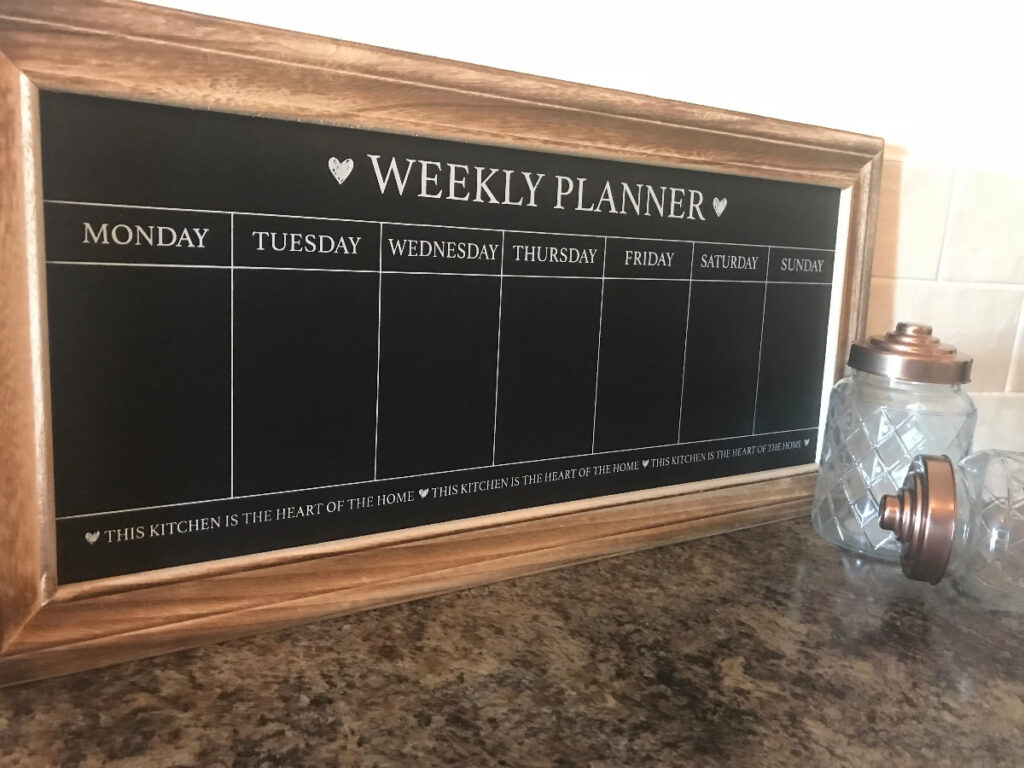 Weekly Menu Planner-Wood - MERUTI CONCEPT STORE